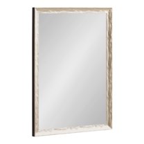 Kate and Laurel Rhodes Large Framed Decorative Rectangle Wall Mirror ...