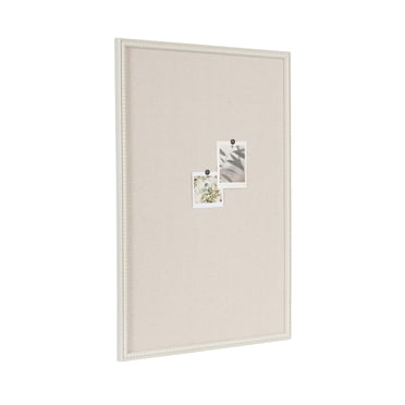 Large Bulletin Board, 36 "x 24" White Cork Boards for Walls with Frame ...