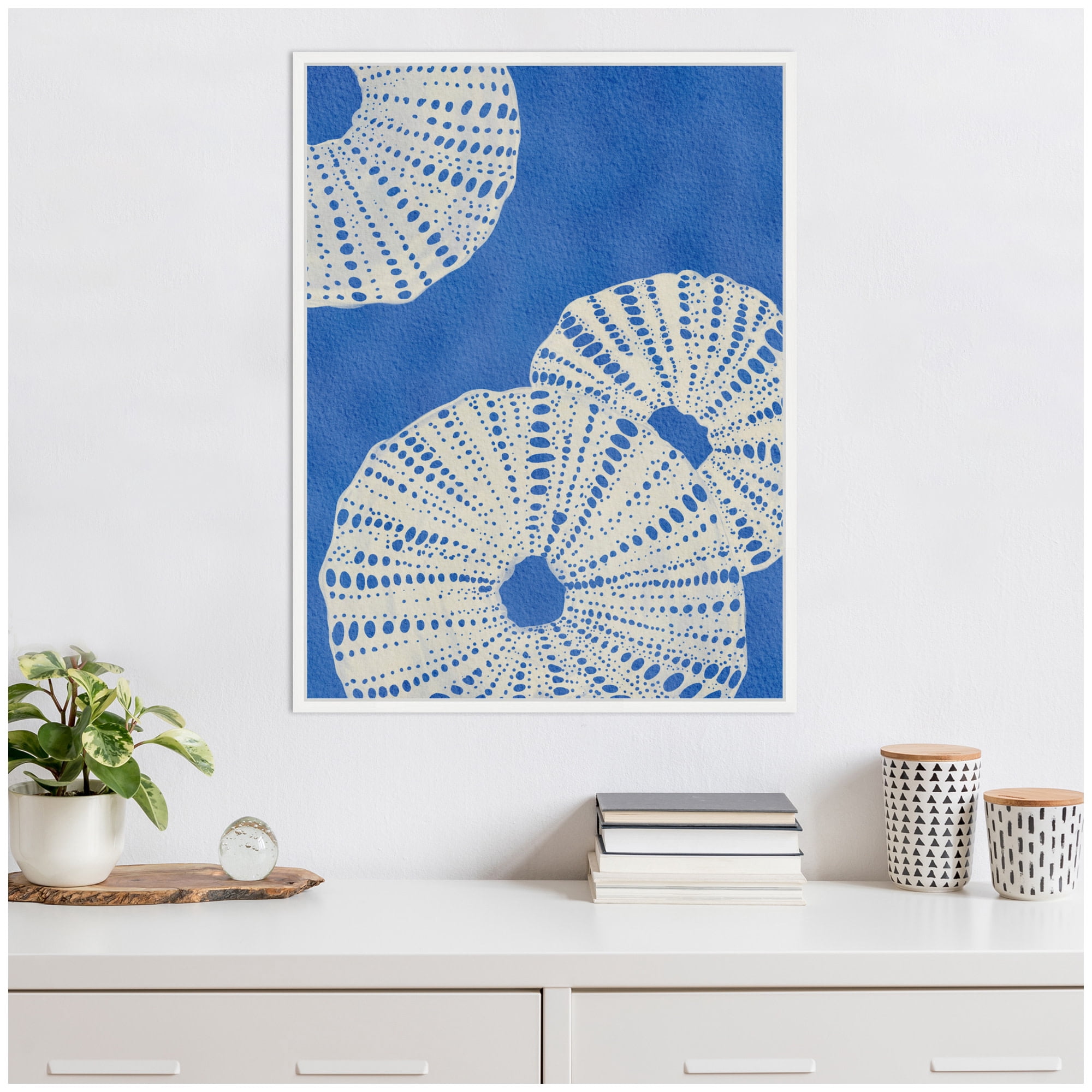 Kate and Laurel Ocean charms ll Framed Canvas Wall Art by Nikita ...