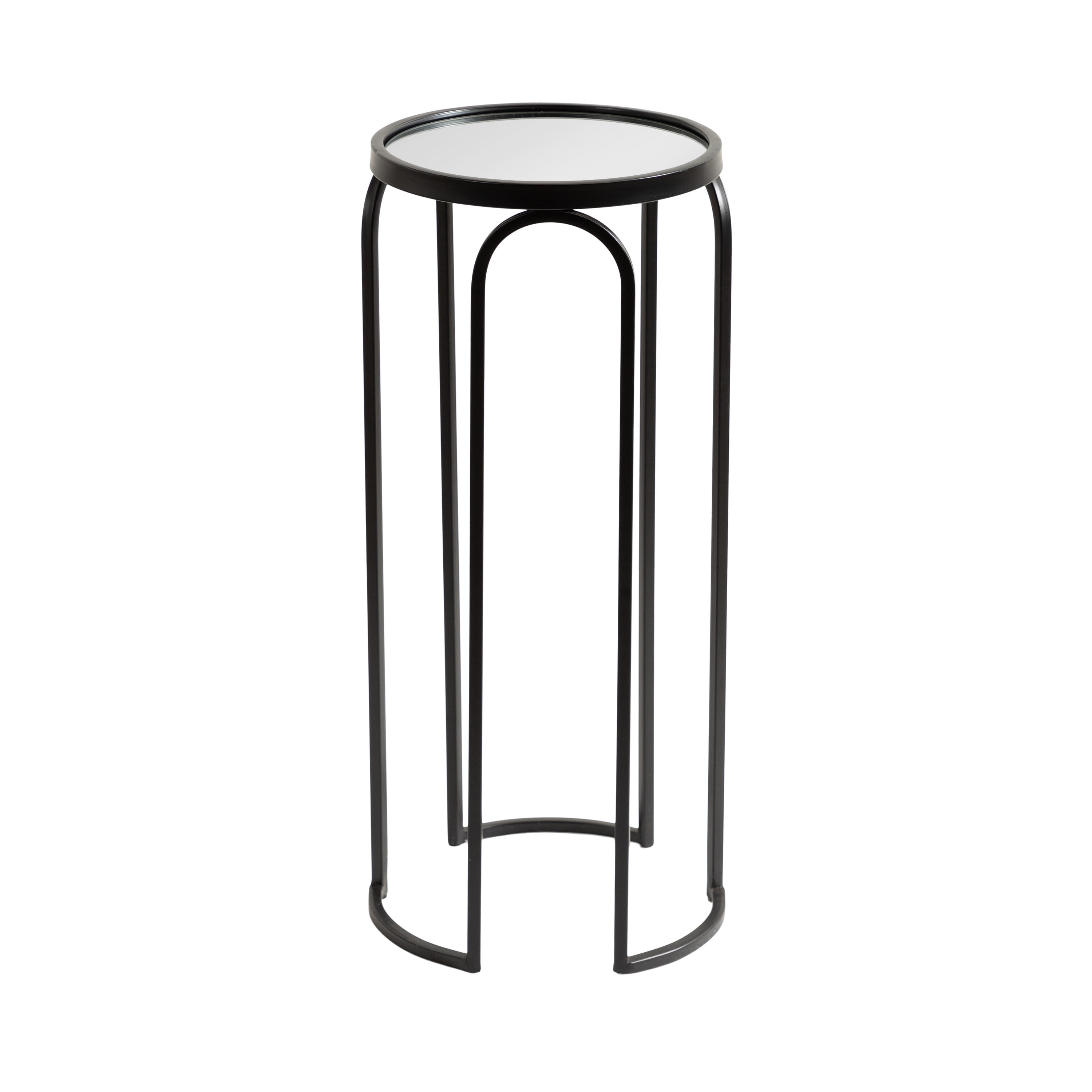Kate and Laurel Pomeroy Modern Decorative Drink Table, 11 x 11 x 24 ...