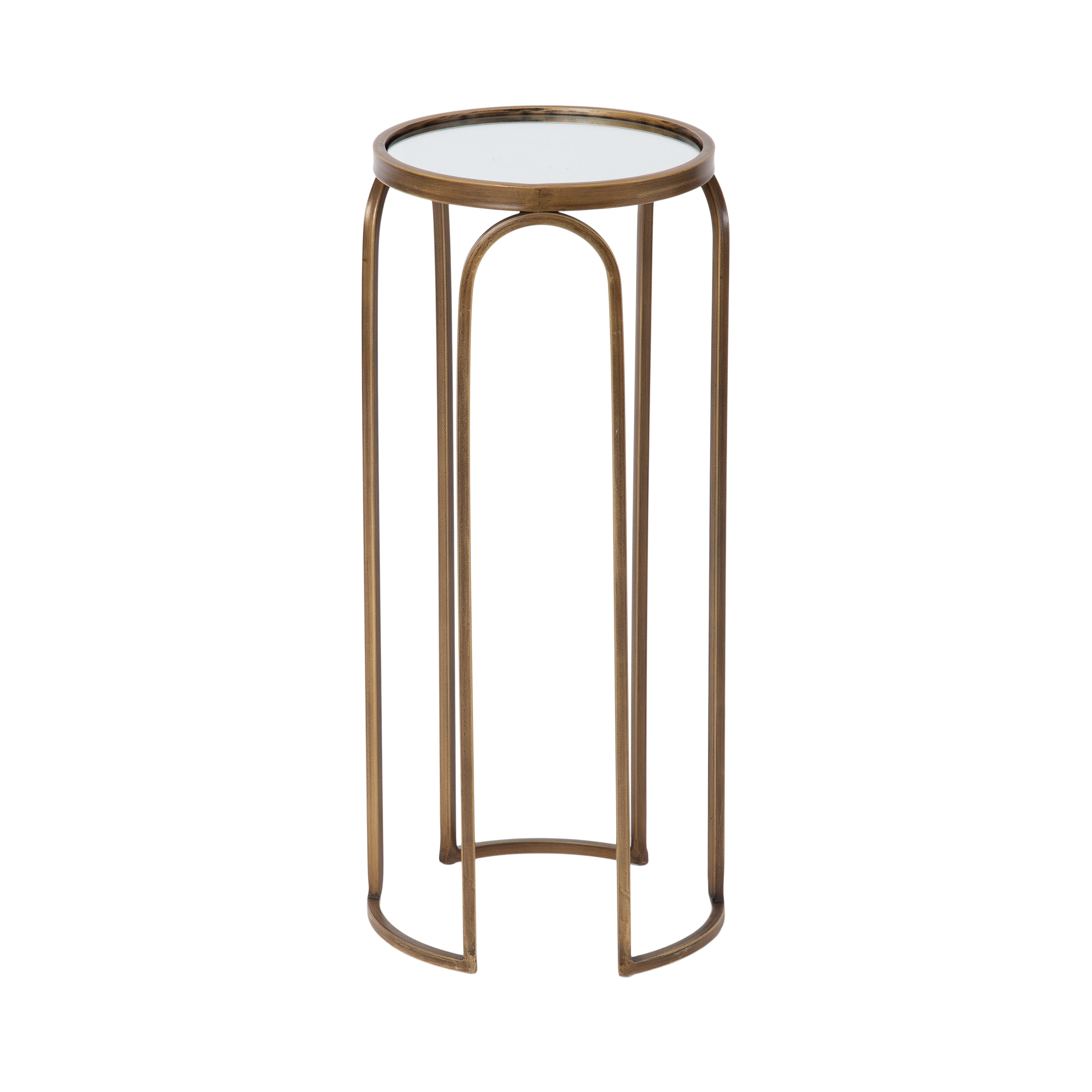 Kate and Laurel Pomeroy Vintage Decorative Drink Table, 11 x 11 x 24 ...