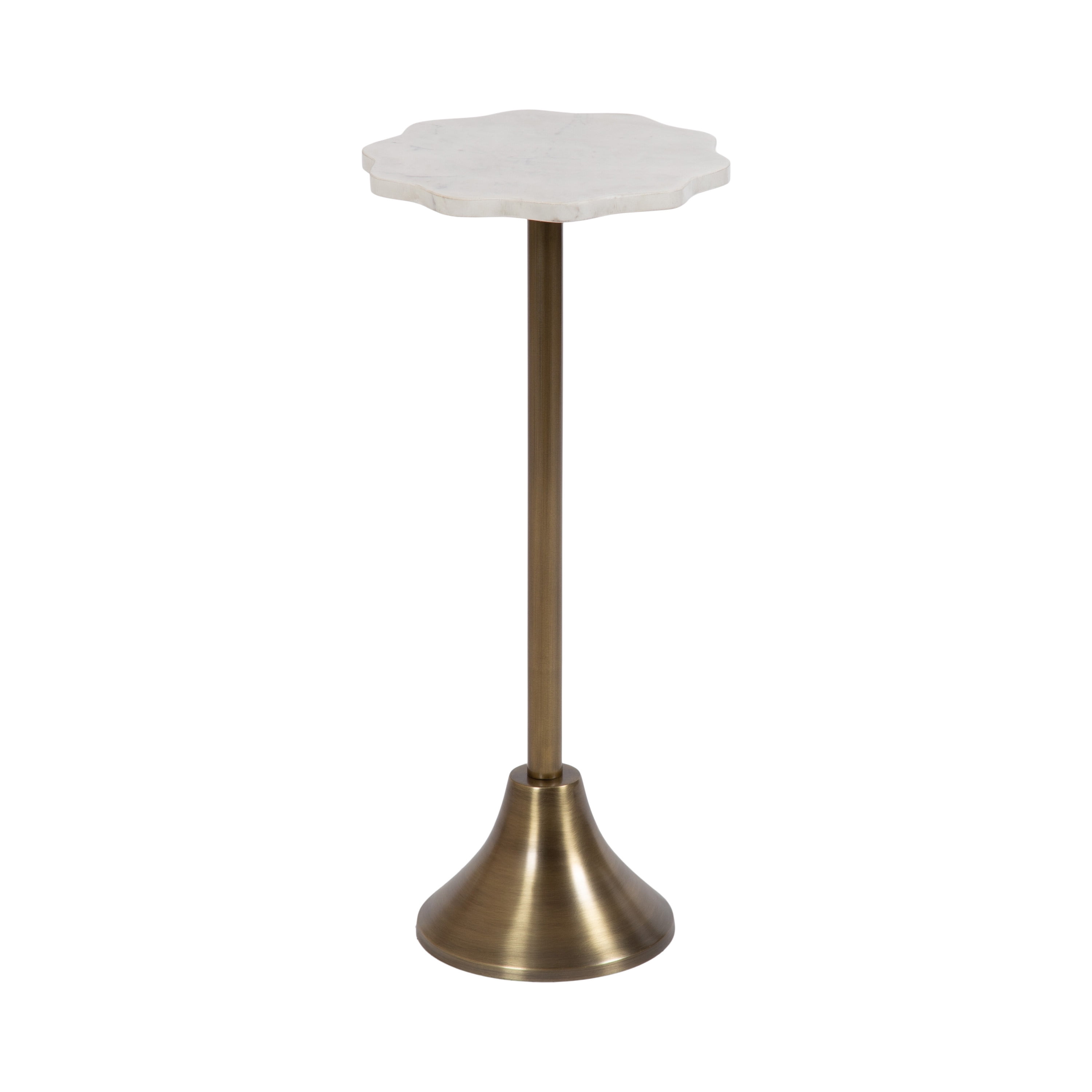 Kate and Laurel Sanzo Modern Pedestal Drink Table, 10 x 10 x 23 ...