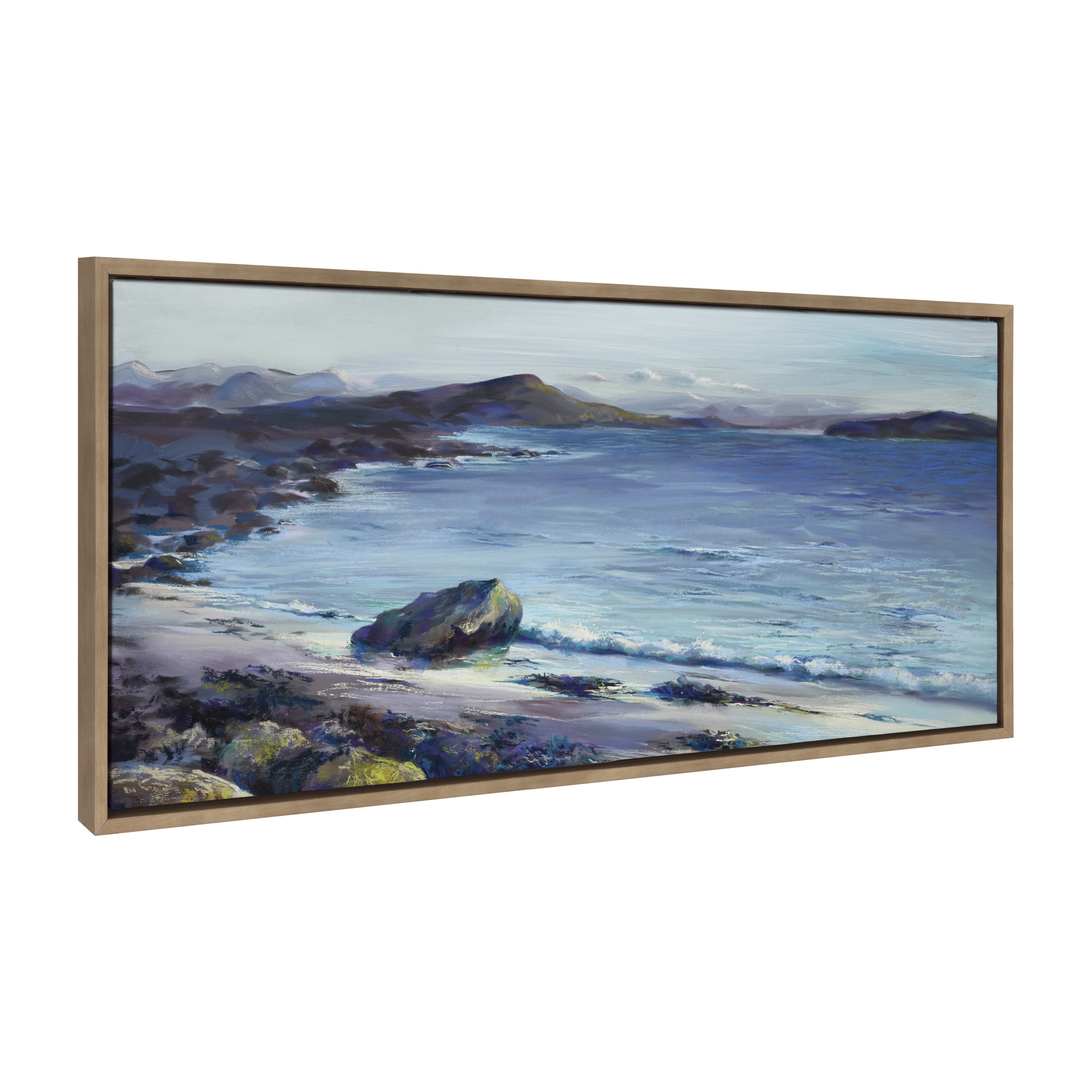 Kate and Laurel Sylvie From Here Everything is Beautiful Framed Canvas ...