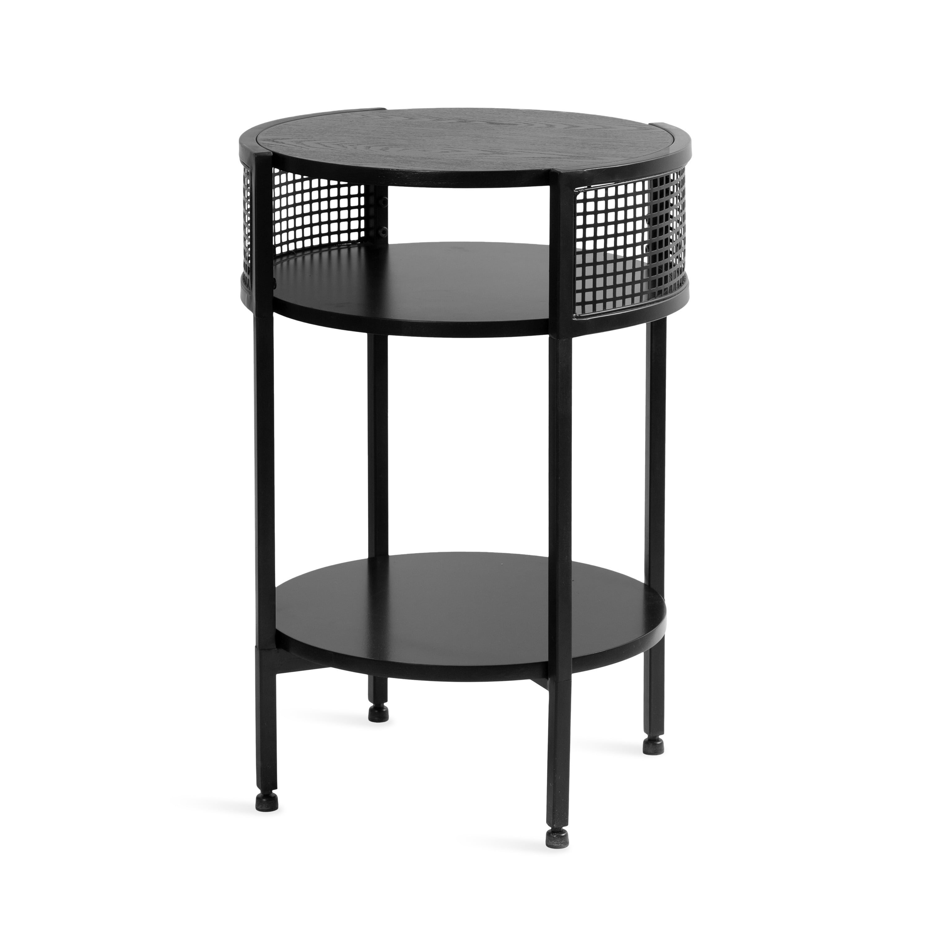 Kate and Laurel Urso Modern Tiered Round Side Table, 16 x 15 x 25 ...