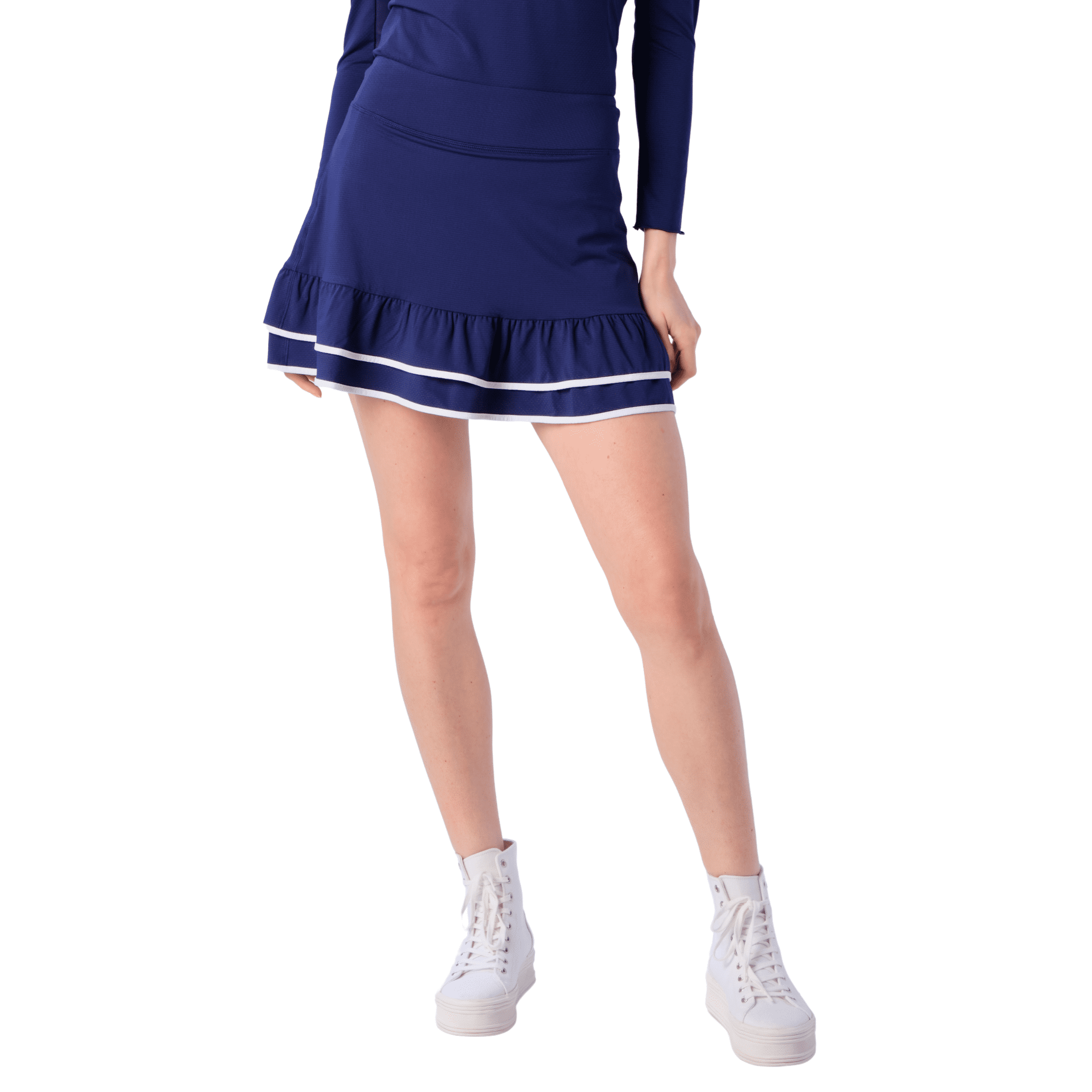 Kate Ruffled Performance Skort - Walmart.com