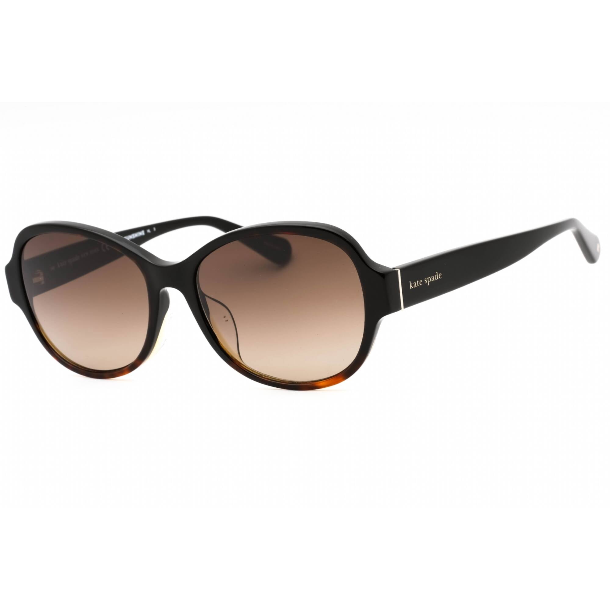 Kate Spade ADDILYNN/F/S 0W4A HA Women's Black Havana Sunglasses ...