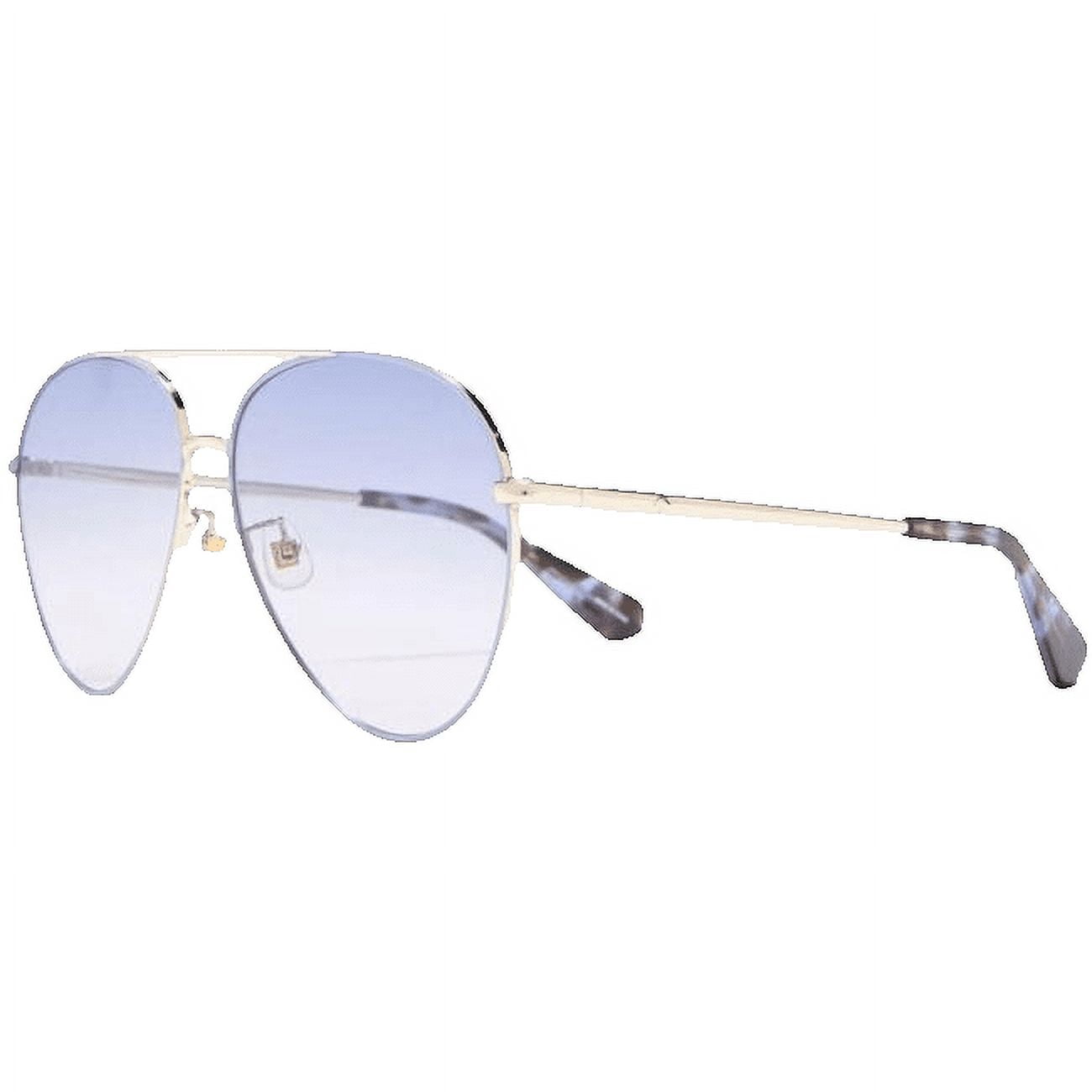 Kate Spade Women's Aviator Polarized Sunglasses, Blue Gold Frame, 100% ...