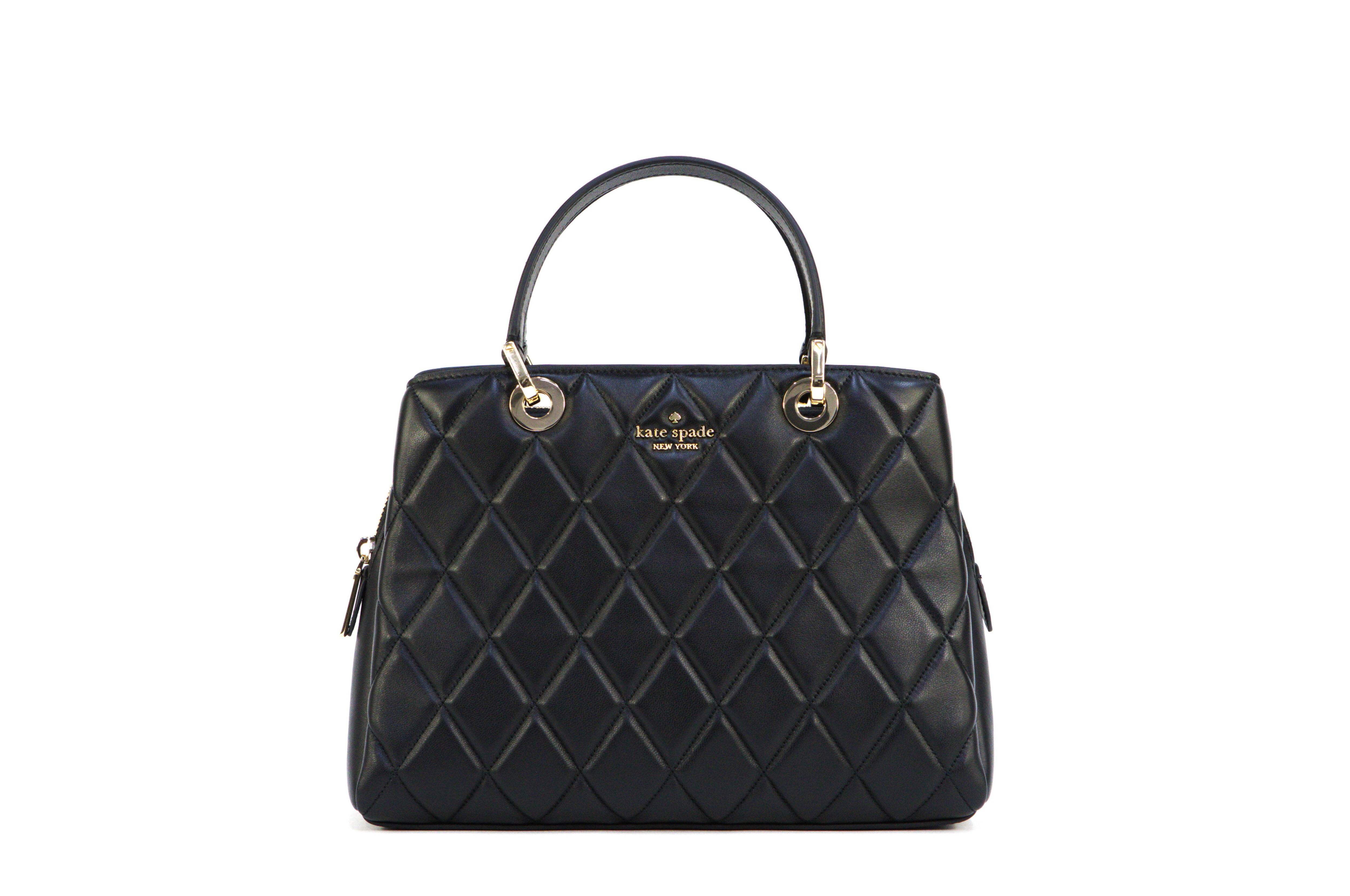 Kate Spade Carey Quilted Sullivan Satchel - Black - Walmart.com