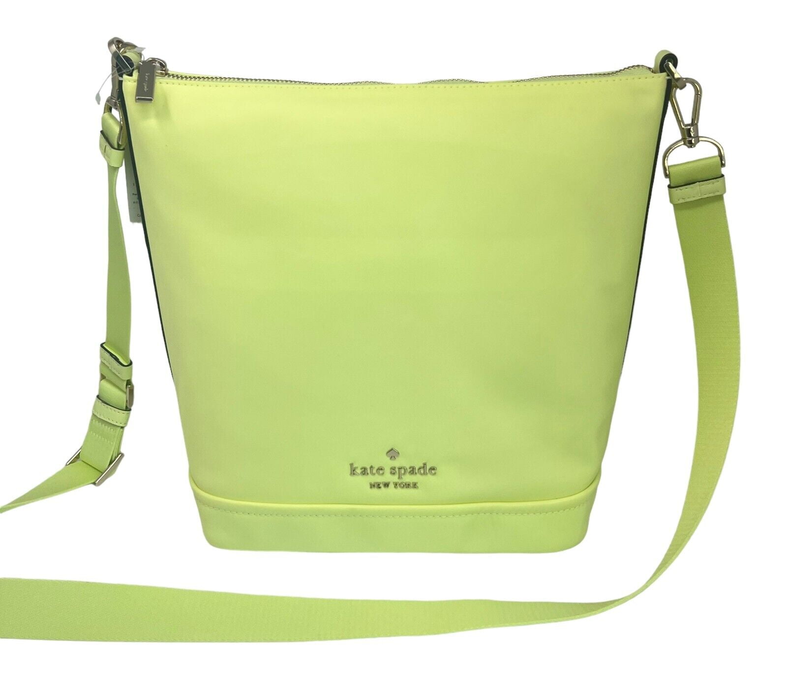 Kate Spade Chelsea The Little Belt Melon Rind Nylon Duffle Crossbody ...
