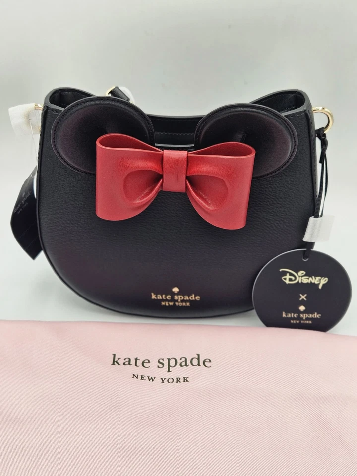 Kate Spade Disney Minnie Mouse 3D Crossbody Bag KG588 with Dust Bag ...