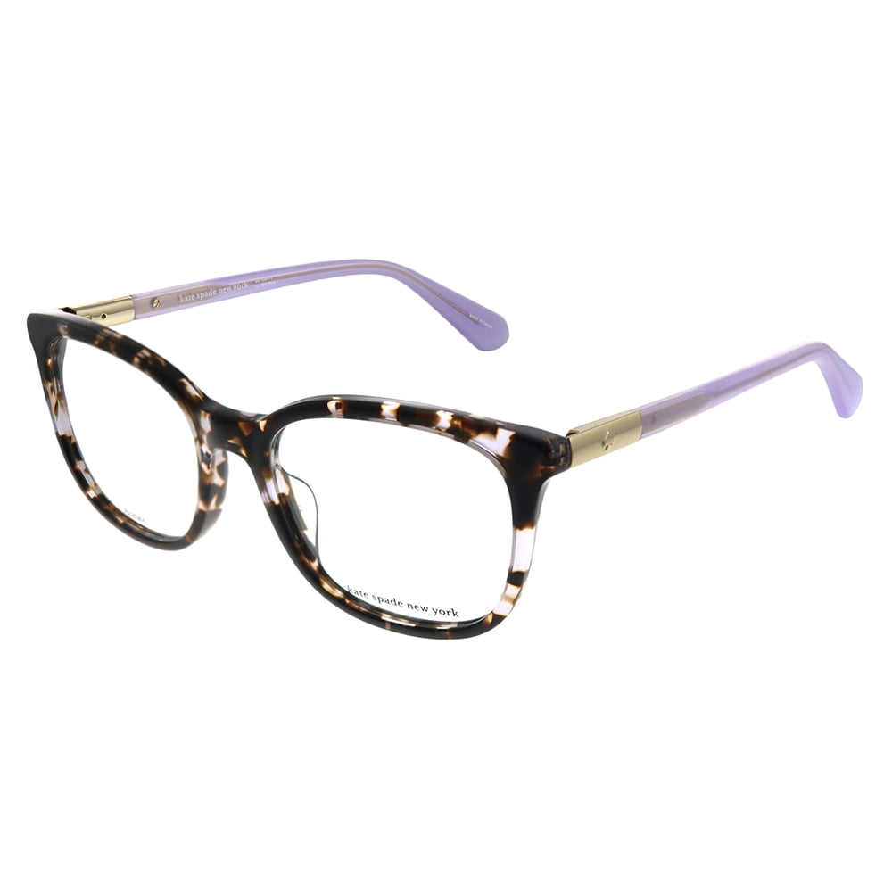 Kate Spade Womens Square Eyeglasses Jalisha Havana Plastic Frame 51mm ...