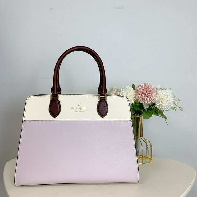 Kate Spade KC621 Madison Colorblock Saffiano Leather Medium Satchel IN ...