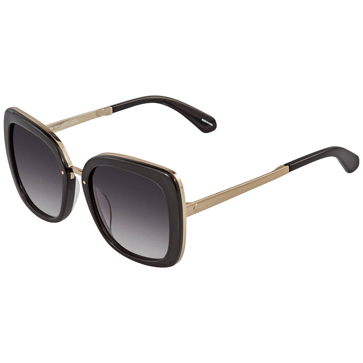 Kate Spade Women's KIMORA/G/S 0807 9O Black Metal Frame Sunglasses ...