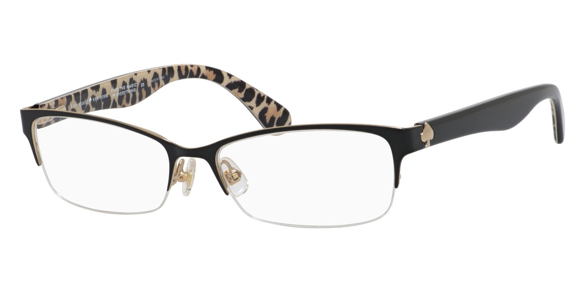 Kate Spade KS Alexanne Eyeglasses 02O5 Black - Walmart.com