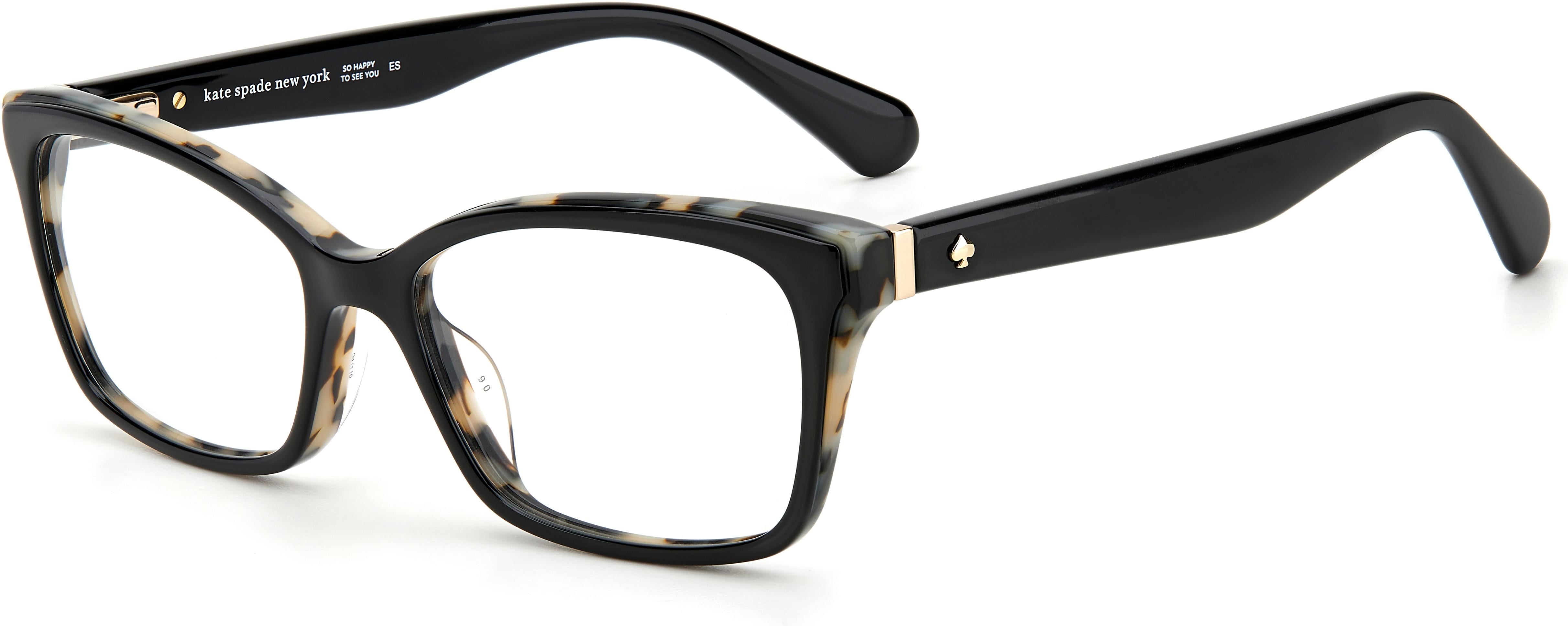 Kate Spade KS Jeri Eyeglasses 0807 Black - Walmart.com
