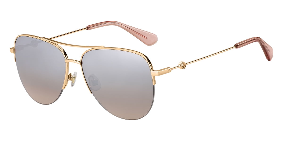 Kate Spade KS Maisie/G/S Metal Womens Aviator Sunglasses Pink 60mm ...