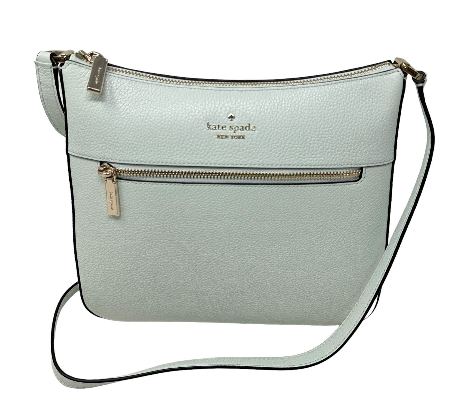 Kate Spade Leila Lime Sherbert Pebble Leather Swingpack Crossbody Bag ...