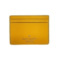 Kate Spade Madison Small Slim Card Holder Daffodil Leather Wallet KI368 ...