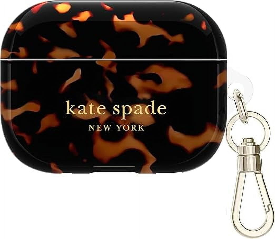 Kate Spade New York AirPods Pro Protective Case with Keychain Ring ...