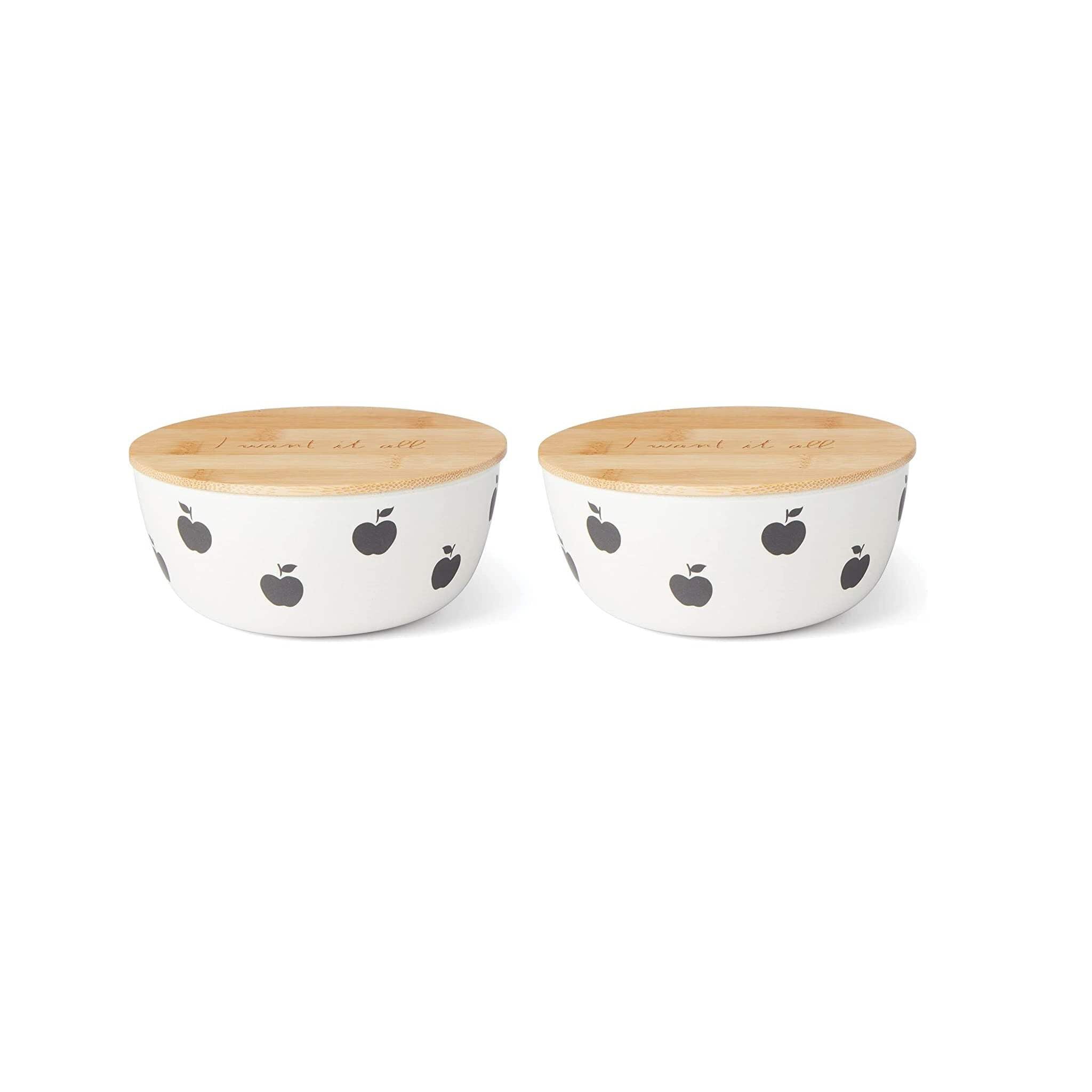 Kate Spade New York Apple Toss lunch set of 2 by lenox - Walmart.com