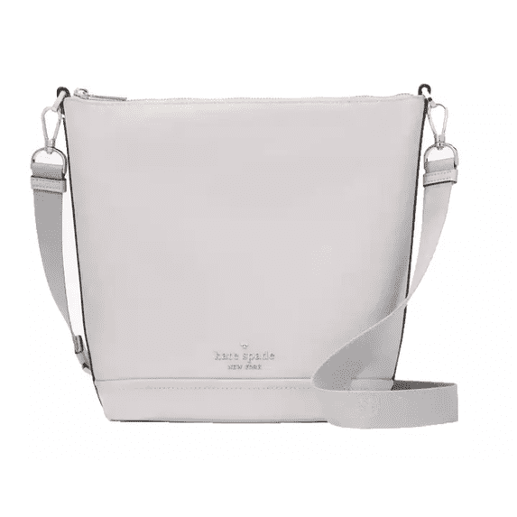 Kate Spade New York Chelsea Large Duffle Crossbody Platinum Grey ...