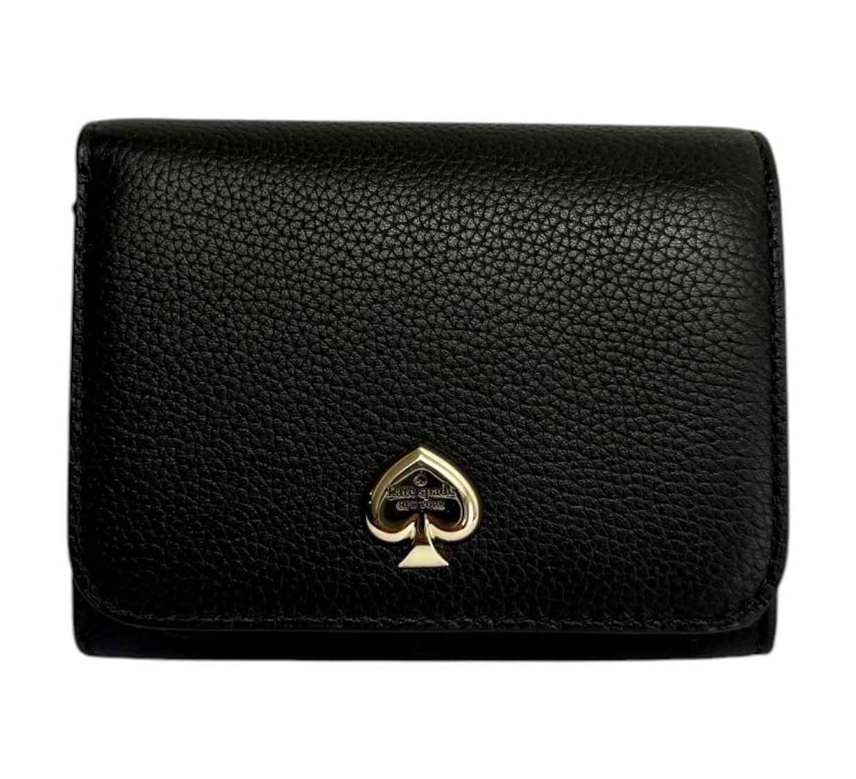 Kate Spade New York Kayla Small L-Zip Wallet (Black) - Walmart.com