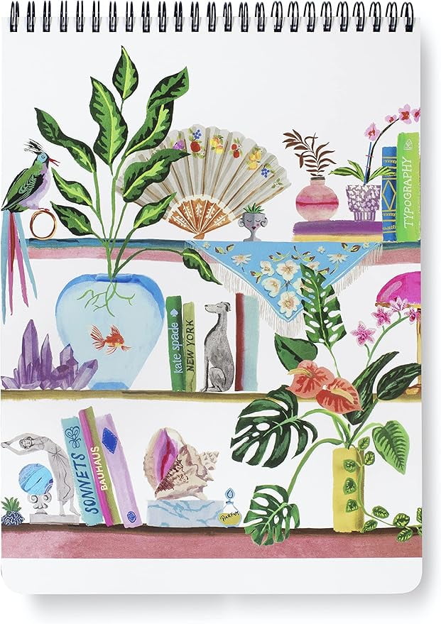 Kate Spade New York Large College Ruled Notebook, Top Spiral Notebook ...