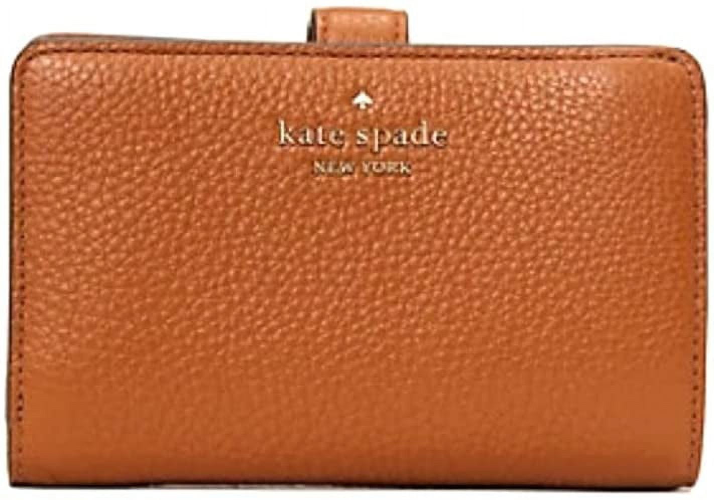 Kate Spade New York Leila Medium Compact Bifold Wallet Leather Warm ...