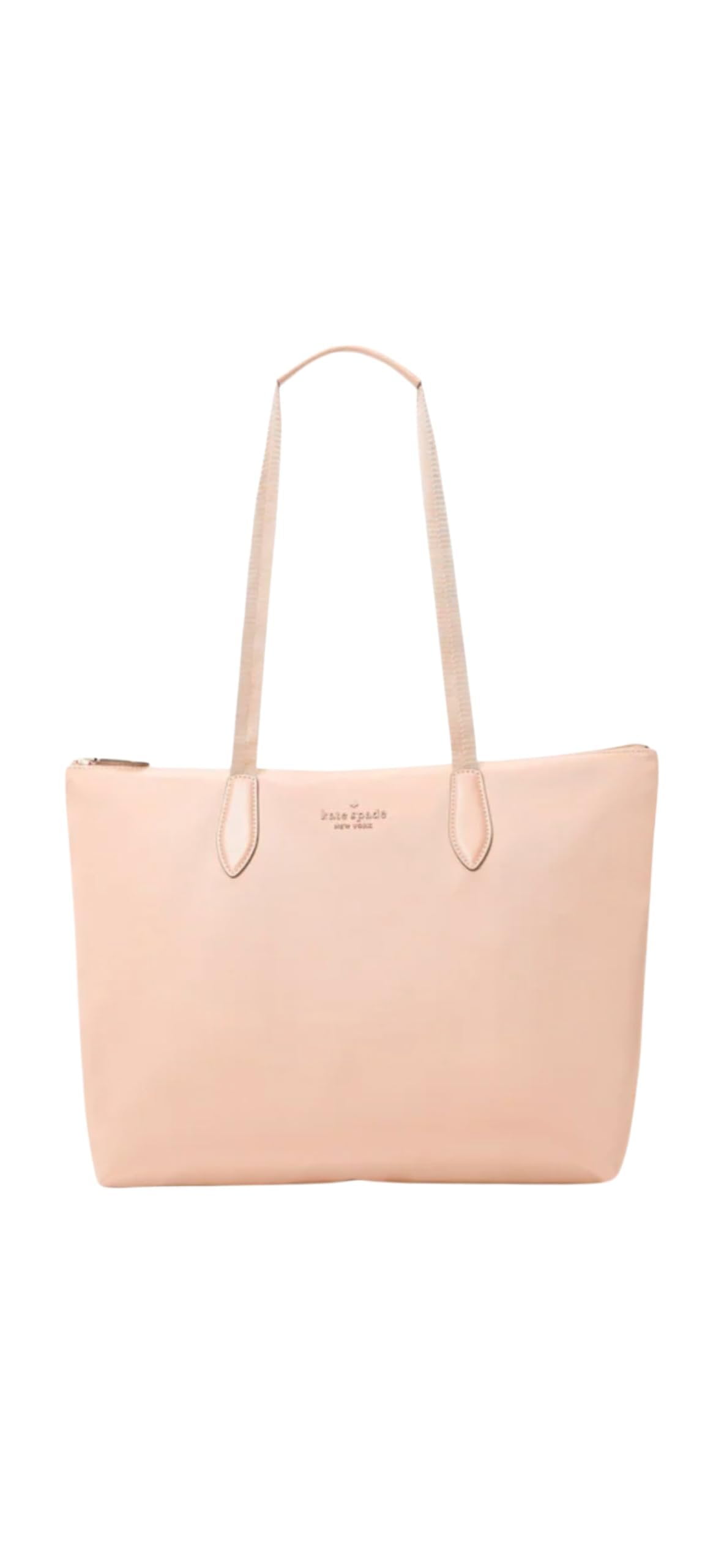 Kate Spade New York Mel Packable Nylon Tote Conch pink - Walmart.com