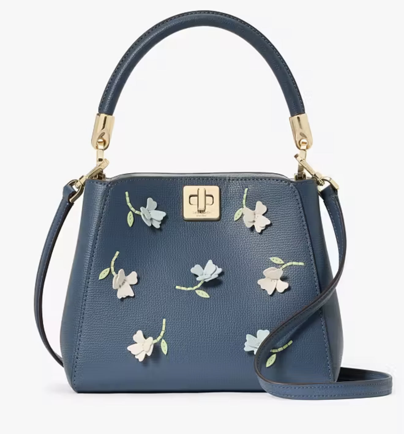 Kate Spade New York Phoebe Applique Small Top Handle Bag Bluestone ...