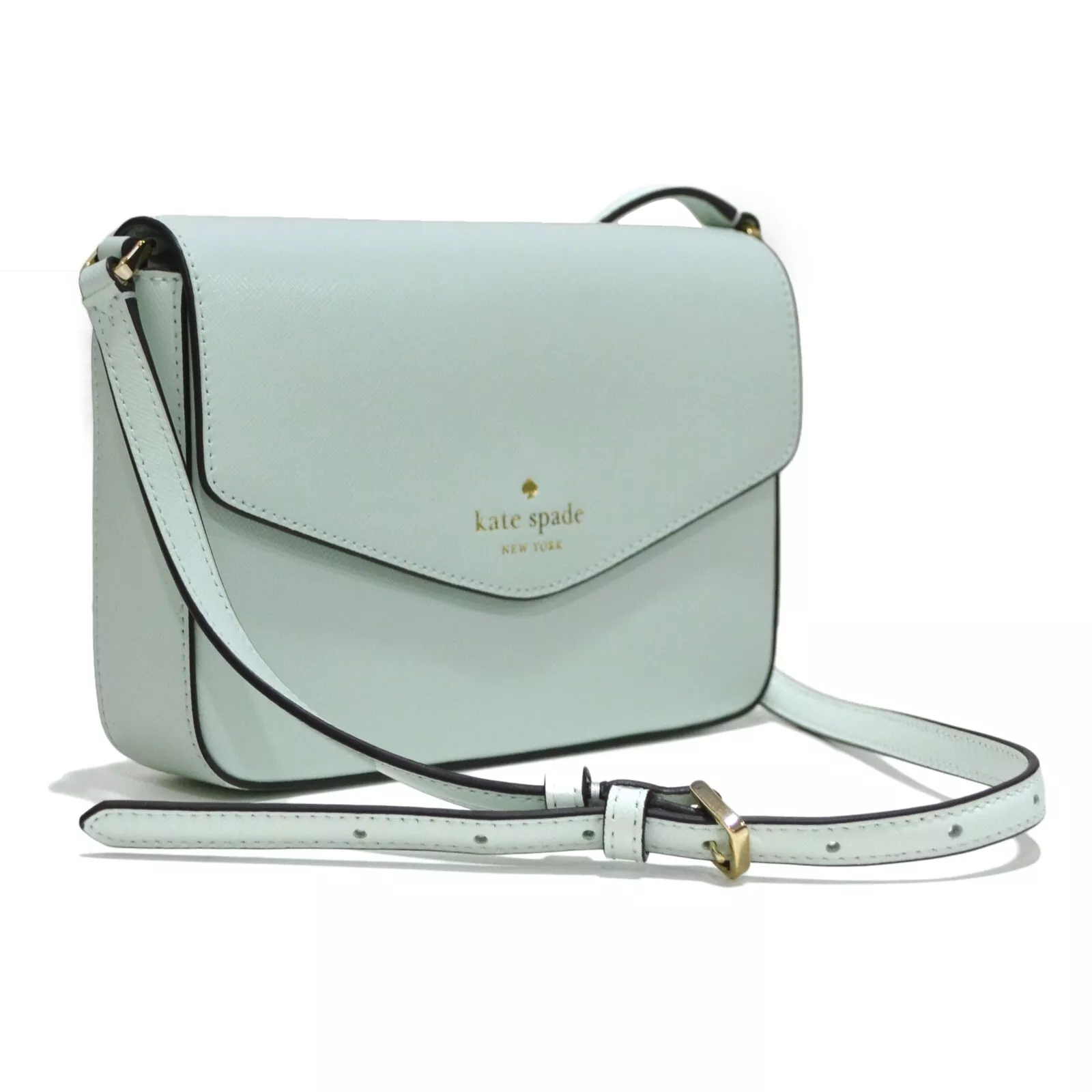 Kate Spade New York Sadie Envelope Crossbody Purse Adjustable Lime ...