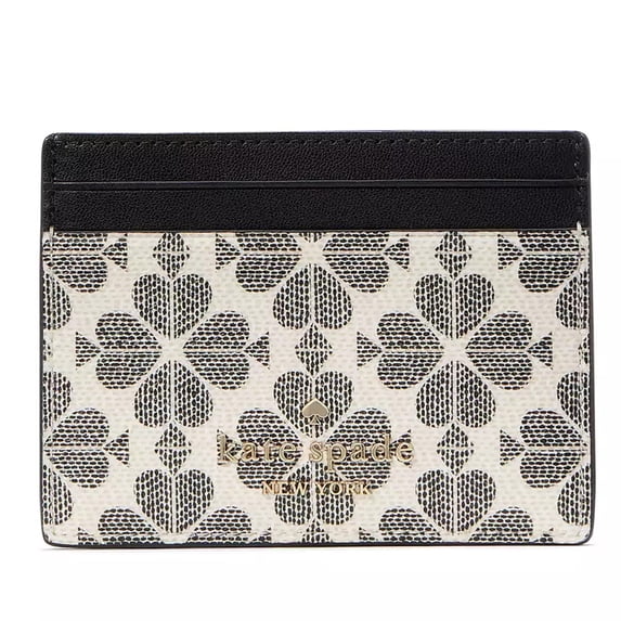 Kate Spade New York Signature Spade Flower Small Slim Card Holder ...