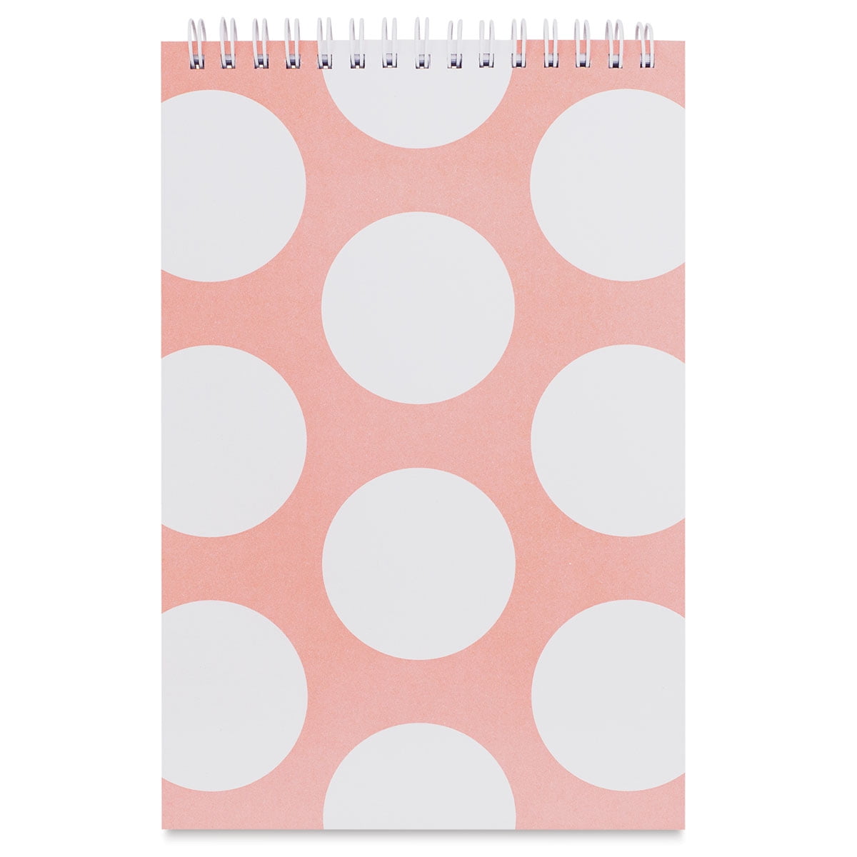 Kate Spade New York Top Spiral Notebook - Peach Jumbo Dot - Walmart.com