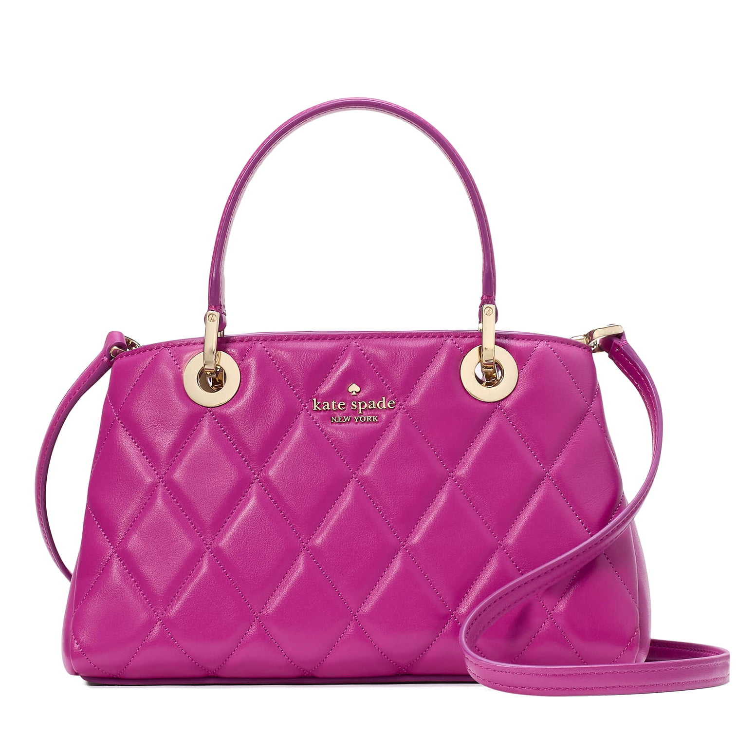 Kate Spade New York Women's Carey Small Quilted Sullivan Satchel (Baja ...