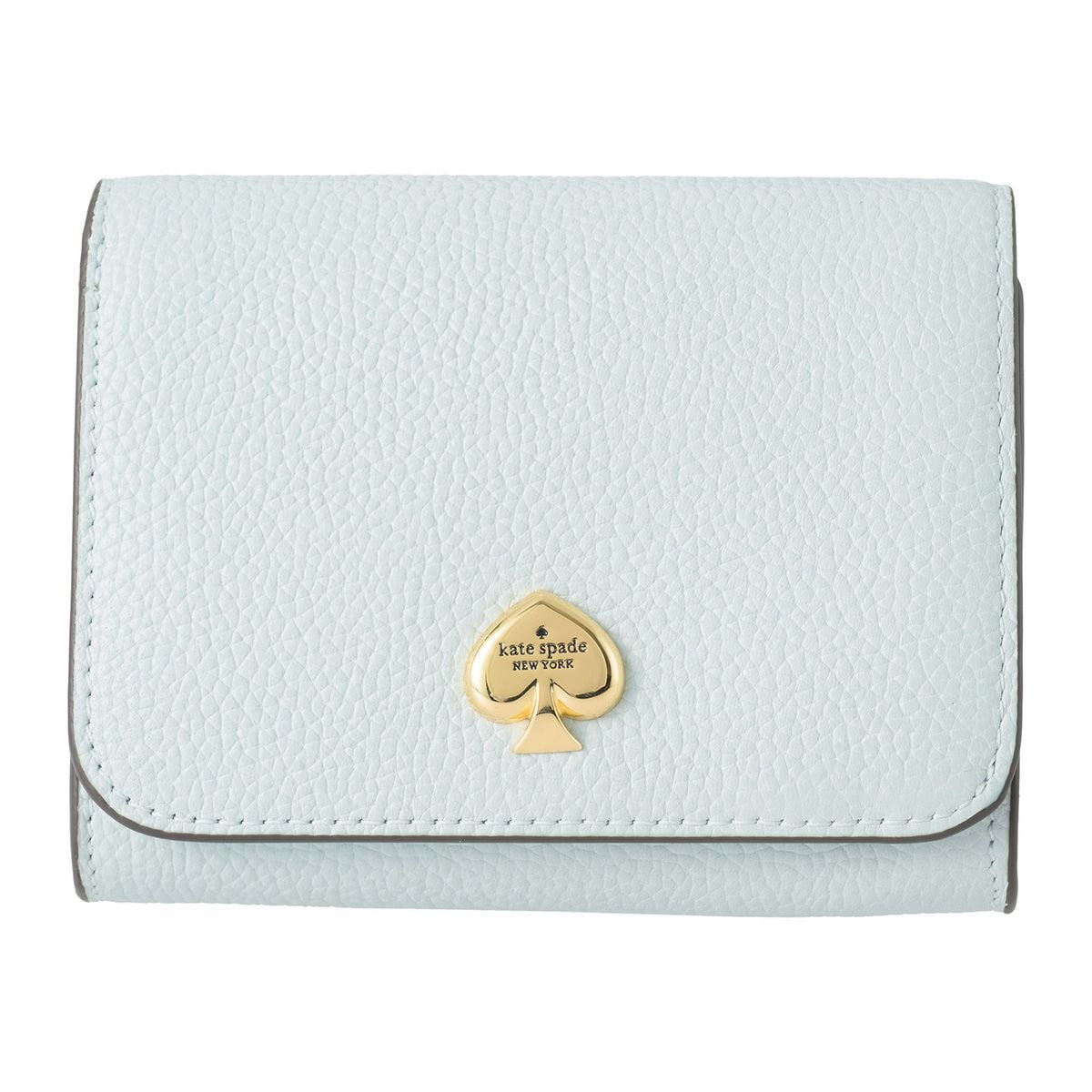 Kate Spade New York Women's Kayla Small L-Zip Snap Leather Wallet (Hazy ...
