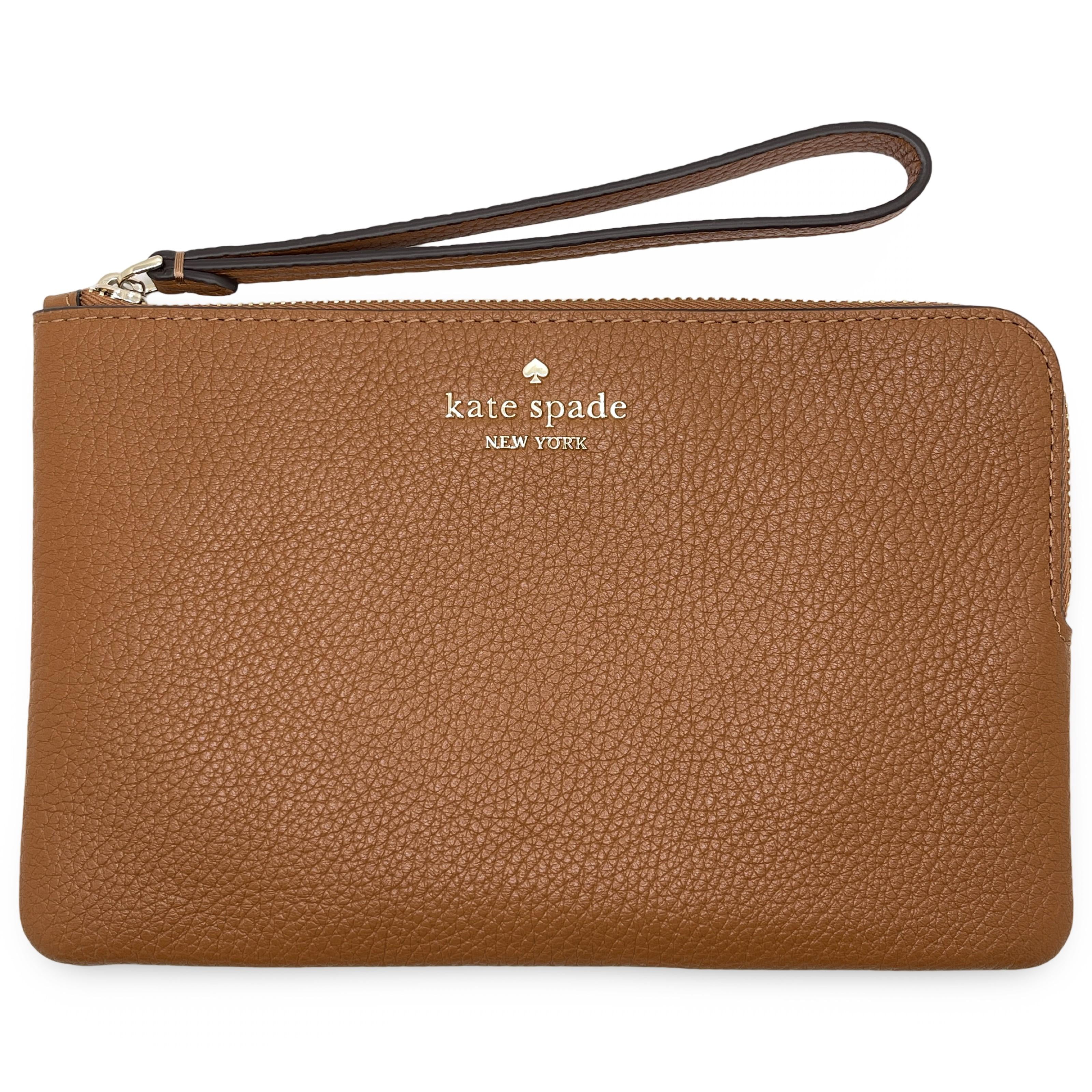 Kate Spade New York Women's Leila Pebbled Leather Medium Top Zip ...