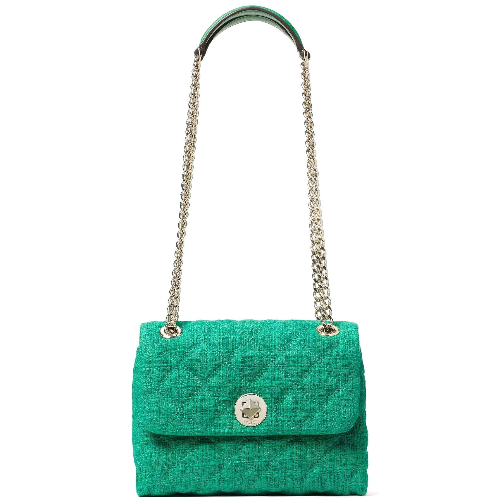 Kate Spade New York Women's Natalia Solid Tweed Small Flap Convertible ...
