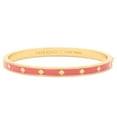 Kate Spade New York Women's Spot The Spade Enamel Hinged Bangle ...