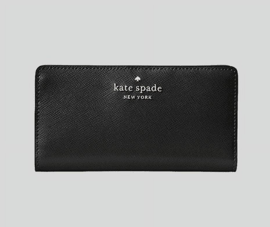 Kate Spade New York Women's Staci Saffiano Leather Large Slim Bifold ...
