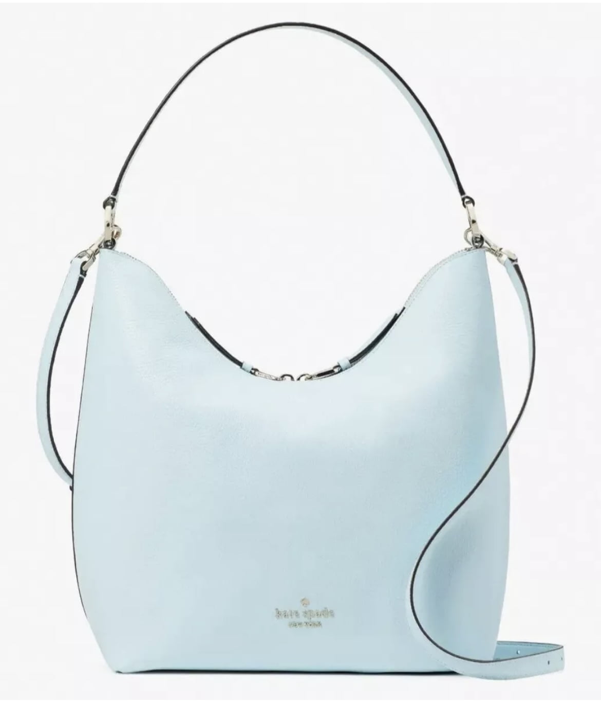 Kate Spade New York Zippy Shoulder Bag Pebbled Leather Purse In Perfect ...
