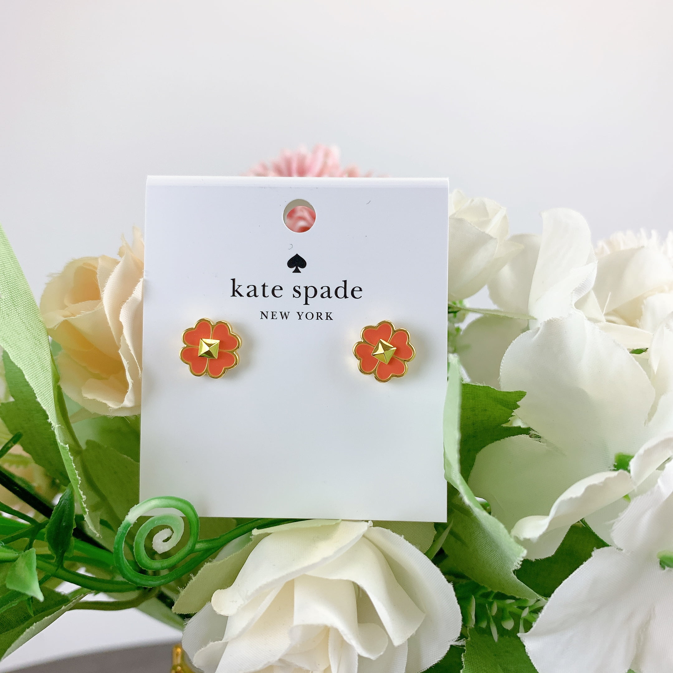 Kate Spade O0R00218 Spades & Studs Enamel Studs - Walmart.com