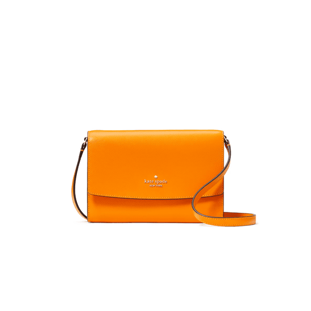 Kate Spade Perry Saffiano Leather Turmeric Root Crossbody Bag KG029 ...