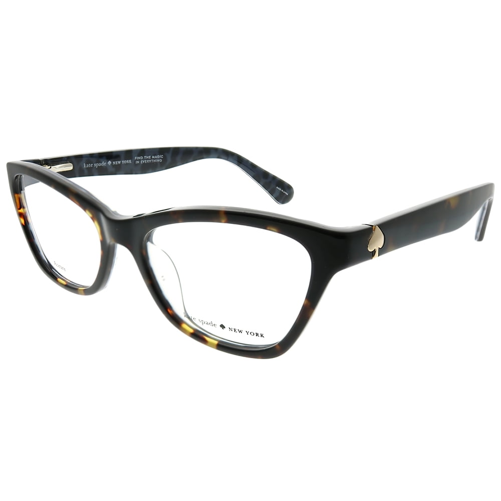 Kate Spade Plastic Womens Cat-Eye Eyeglasses Dkhavana 51mm Adult ...