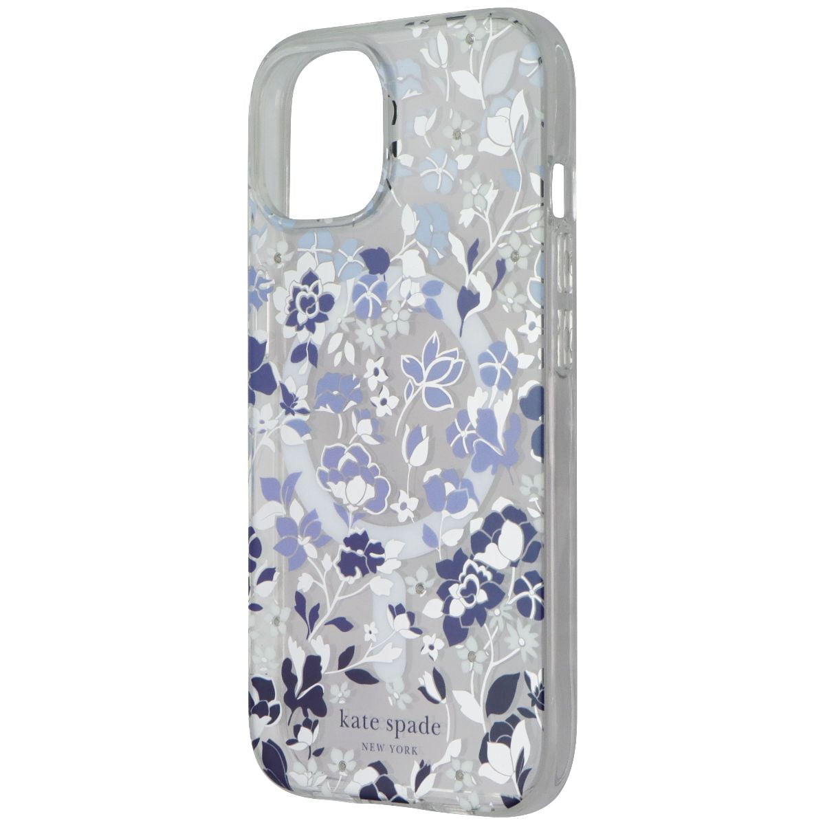 Kate Spade Protective Case for MagSafe for iPhone 16e - Flowerbed Blue ...