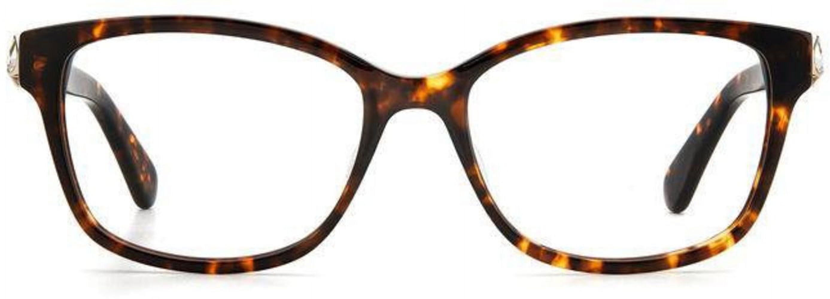 Kate Spade REILLY/G 0086 00 Women's Havana Plastic Eyeglasses - Walmart.com