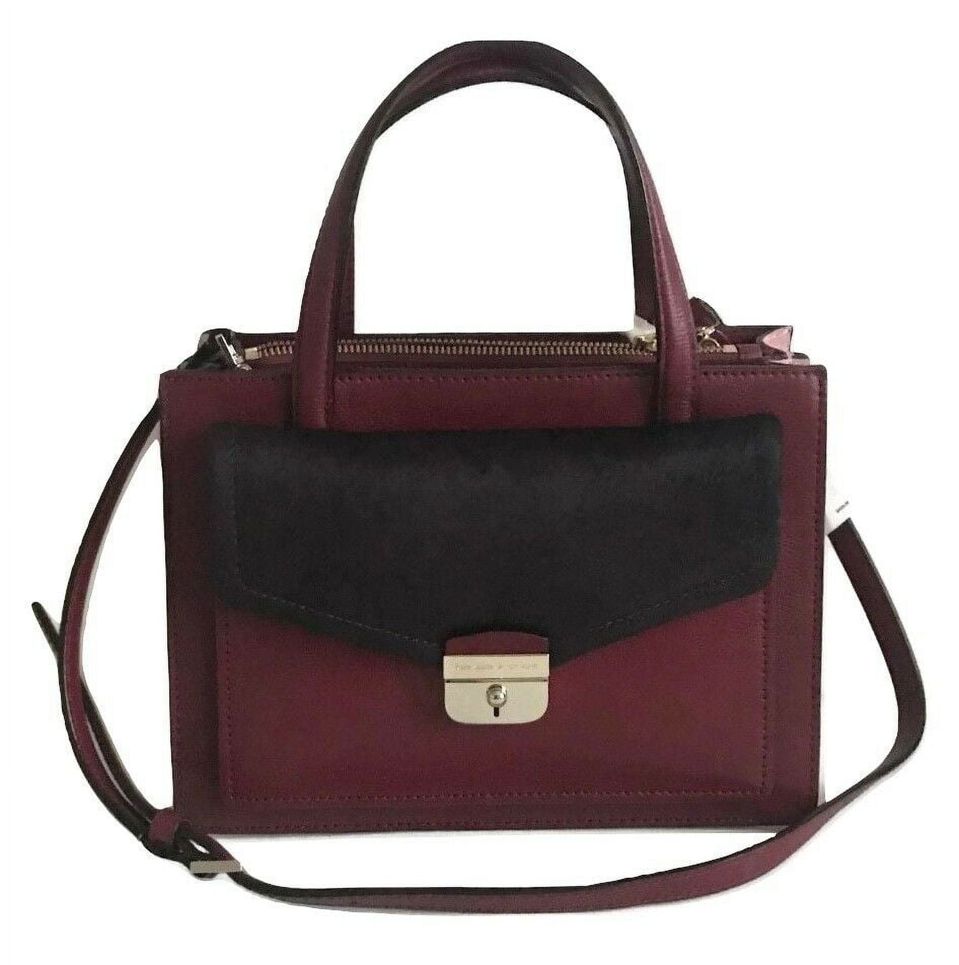 Kate Spade Red Aubergine Hyde Place Small Zarinah Handbag - Walmart.com