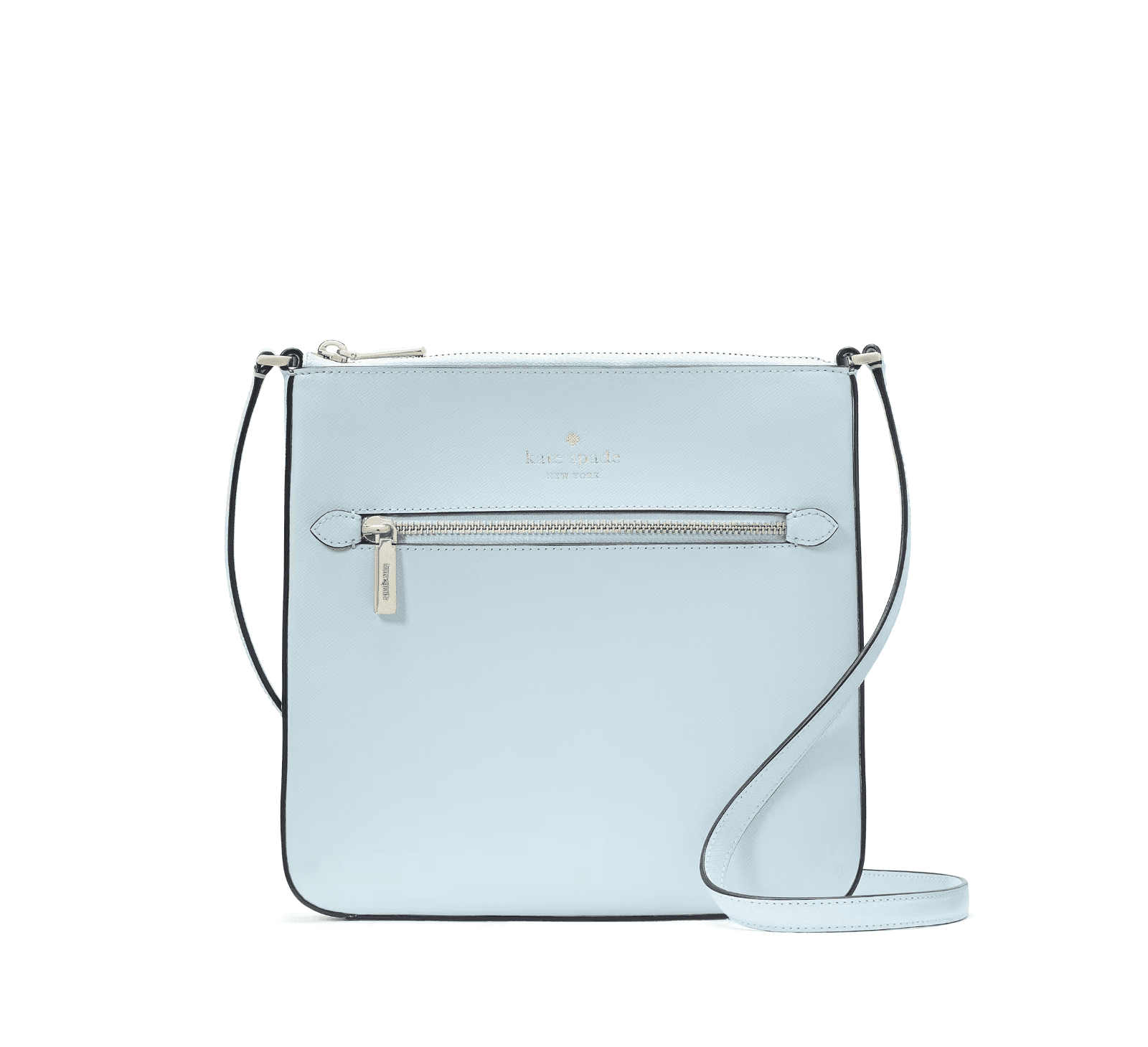 Kate Spade Sadie North South Crisp Sky Saffiano Leather Crossbody Bag ...