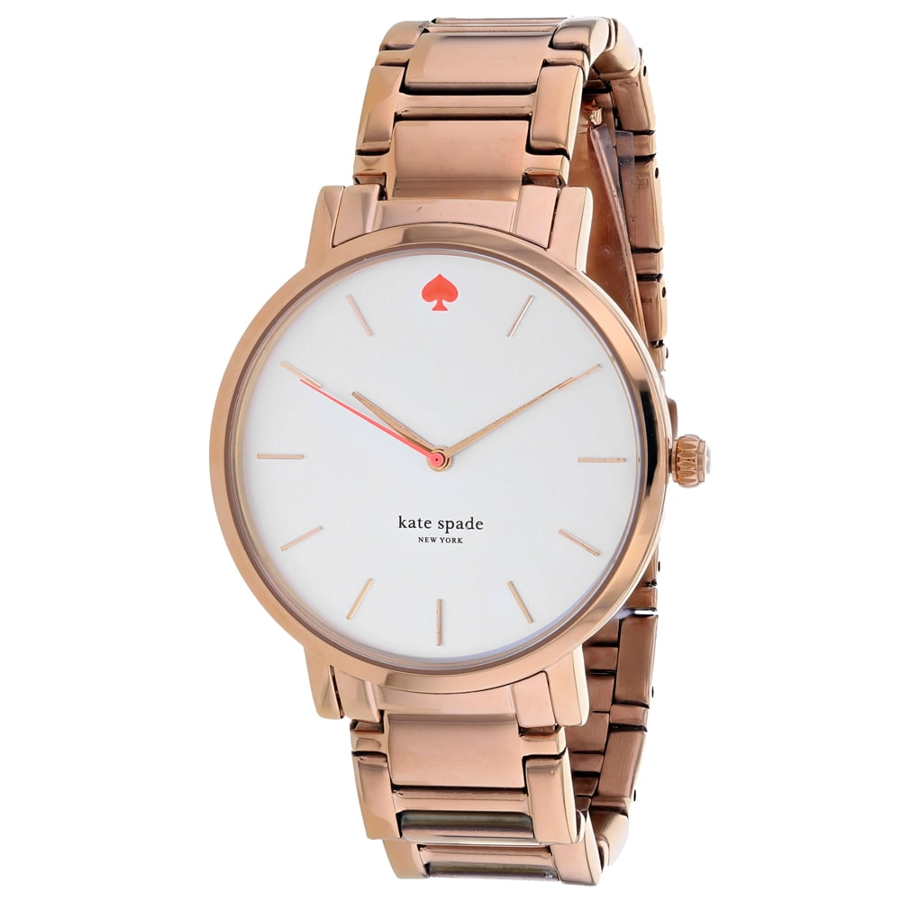 Kate Spade Women's Gramercy Silver Dial Watch - KSW9012 - Walmart.com