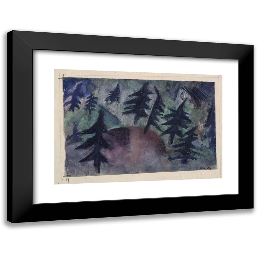 Kate Traumann Steinitz 24x18 Black Modern Framed Museum Art Print ...