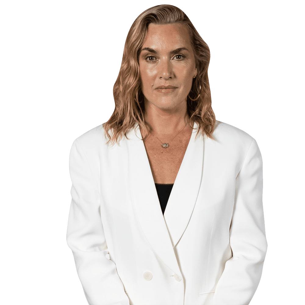 Kate Winslet (White Suit) Half Body Buddy Cutout - Walmart.com